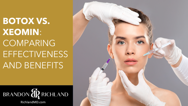 Botox vs. Xeomin: Comparing Effectiveness and Benefits | Dr. Brandon ...
