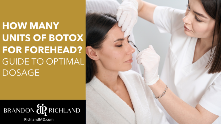 How Many Units of Botox for Forehead? Guide to Optimal Dosage | Dr ...