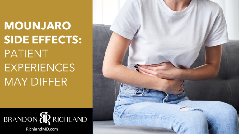 Mounjaro Side Effects: Patient Experiences May Differ | Dr. Brandon ...