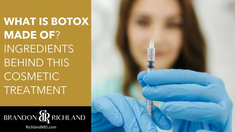 What is Botox Made of? Ingredients Behind This Cosmetic Treatment | Dr ...