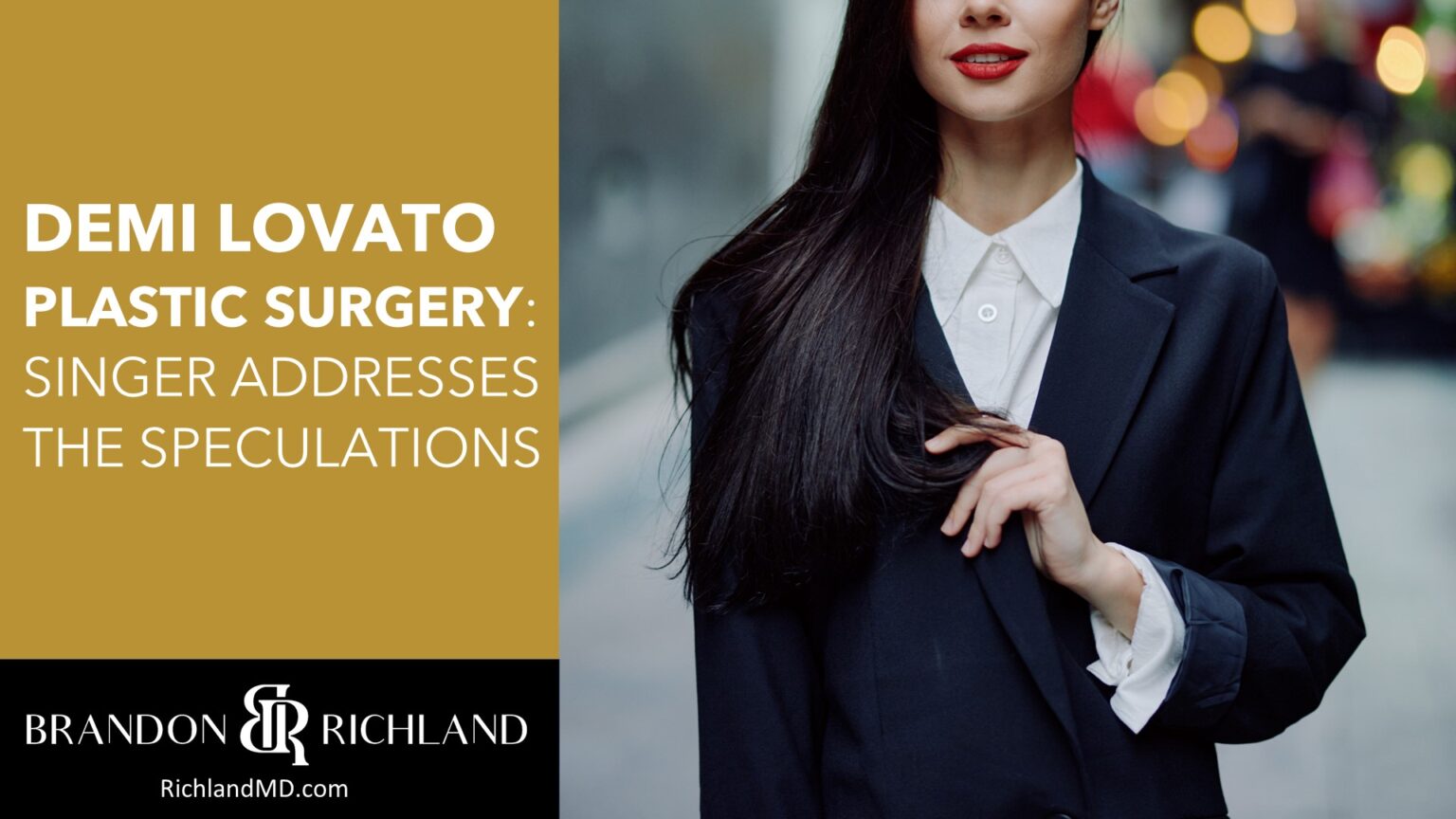 Demi Lovato Plastic Surgery: Singer Addresses the Speculations | Dr ...