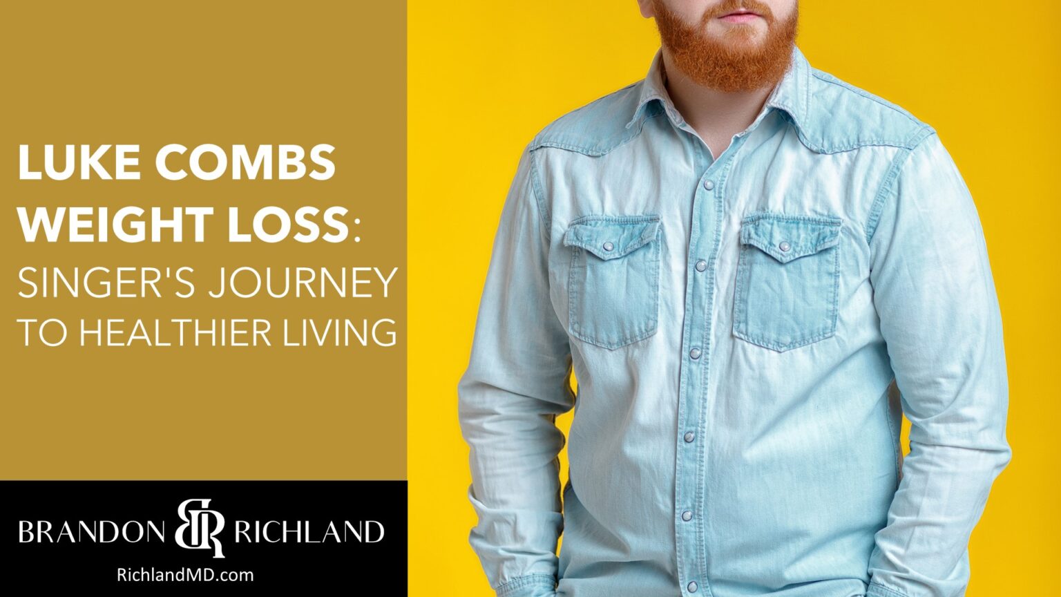 Luke Combs Weight Loss: Singer's Journey to Healthier Living | Dr ...