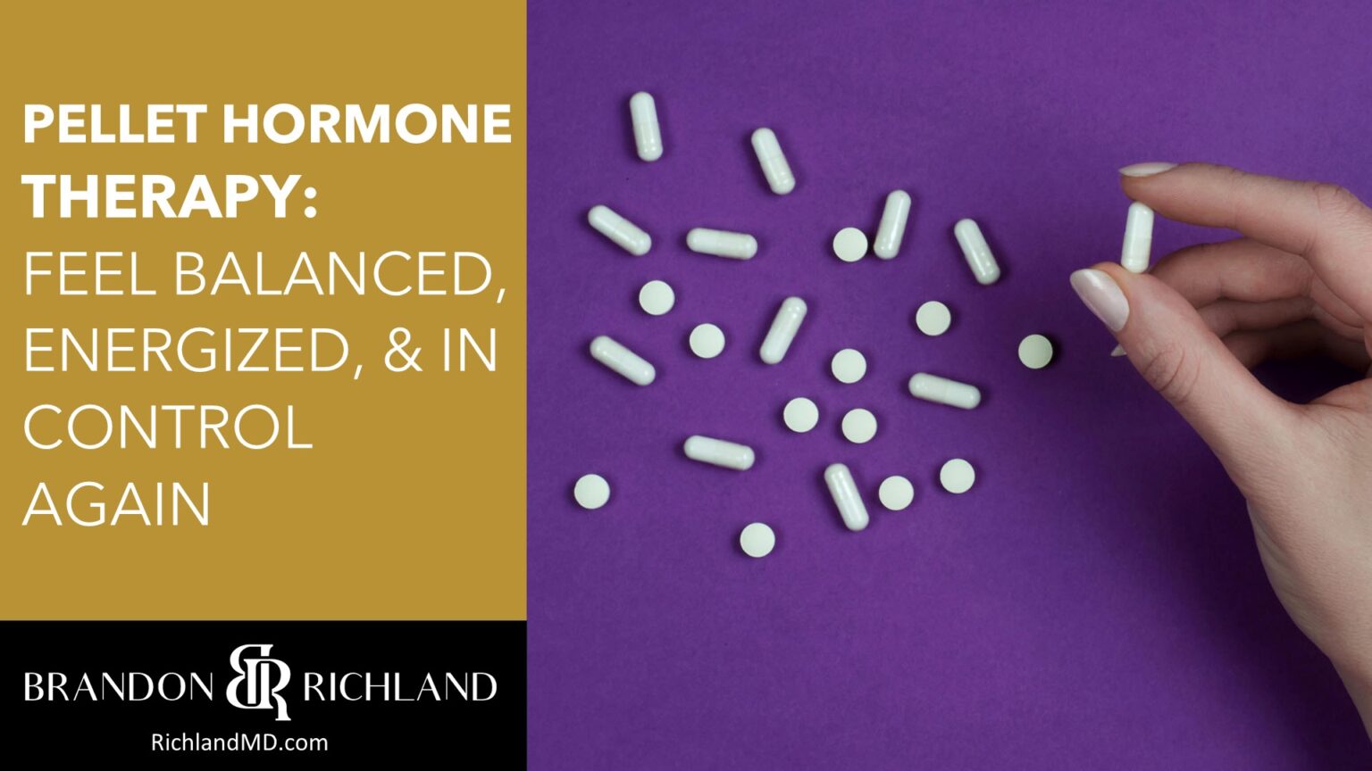 Pellet Hormone Therapy: Feel Balanced, Energized, & In Control Again ...